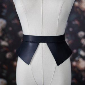 Culte du Cuir | Accessories | Gotham Belt In Matte Black Leather | Poshmark